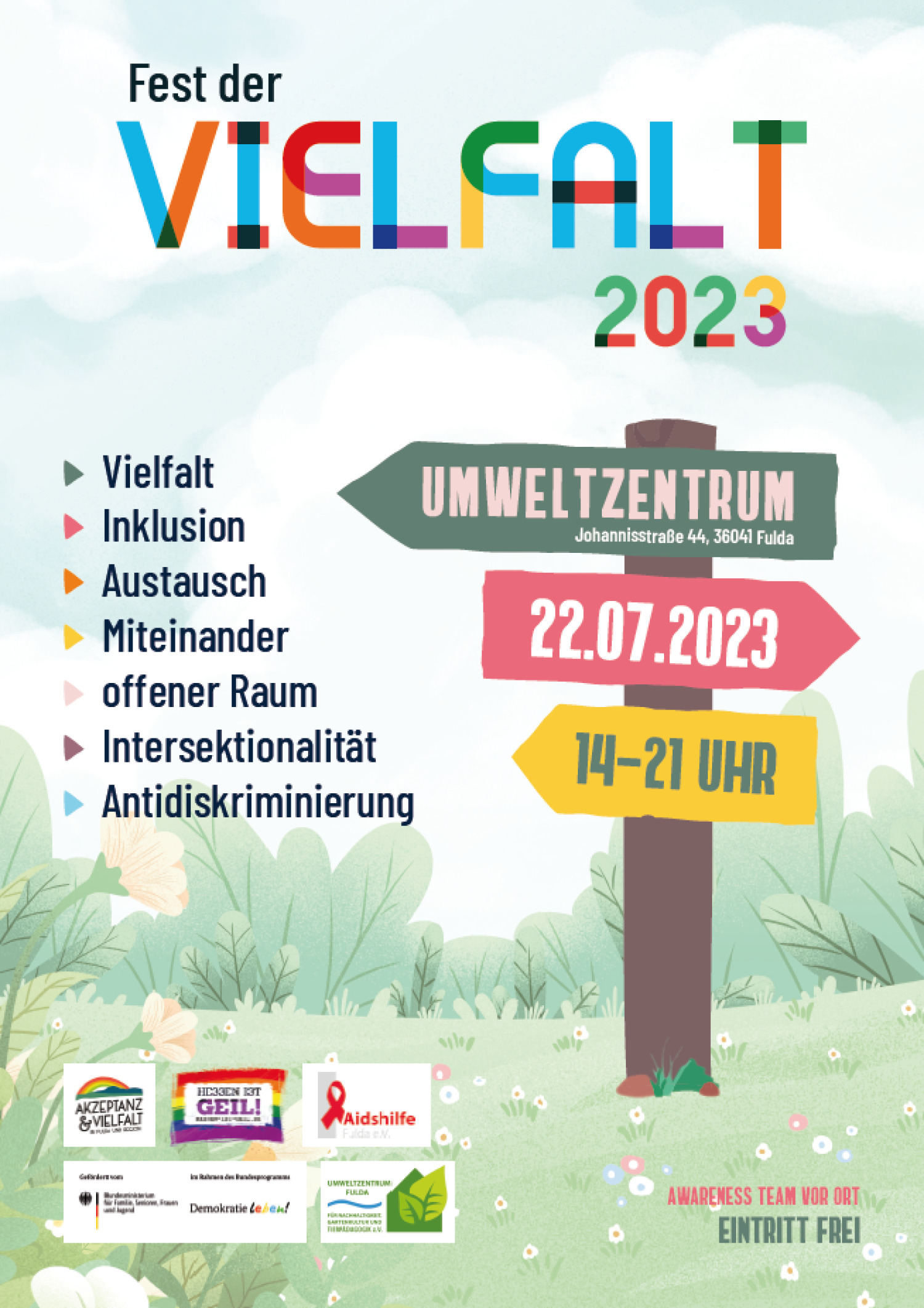 Fest der Vieflalt 2023 | Aidshilfe Fulda e.V.